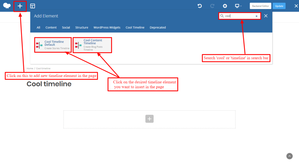 Create Timeline Using WPBakery Page Builder | Cool Timeline Pro
