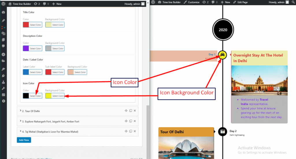 Timeline Builder Advanced Settings - Customize Your Timelines