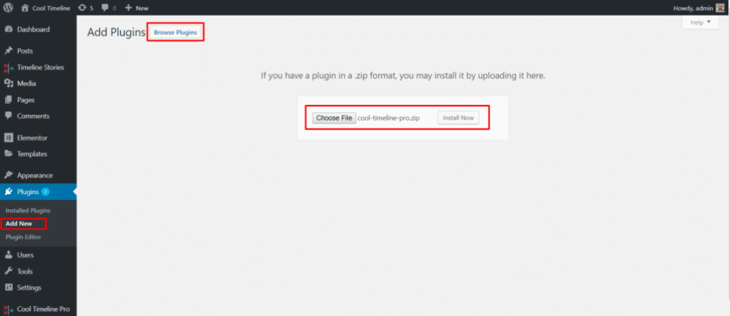 Timeline Builder Installation Guide - Get Started with Cool Timeline