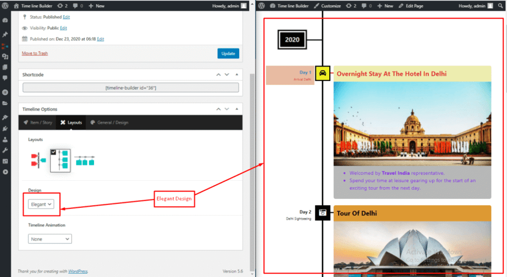 Timeline Builder Layouts Choose The Best Style For Your Timeline