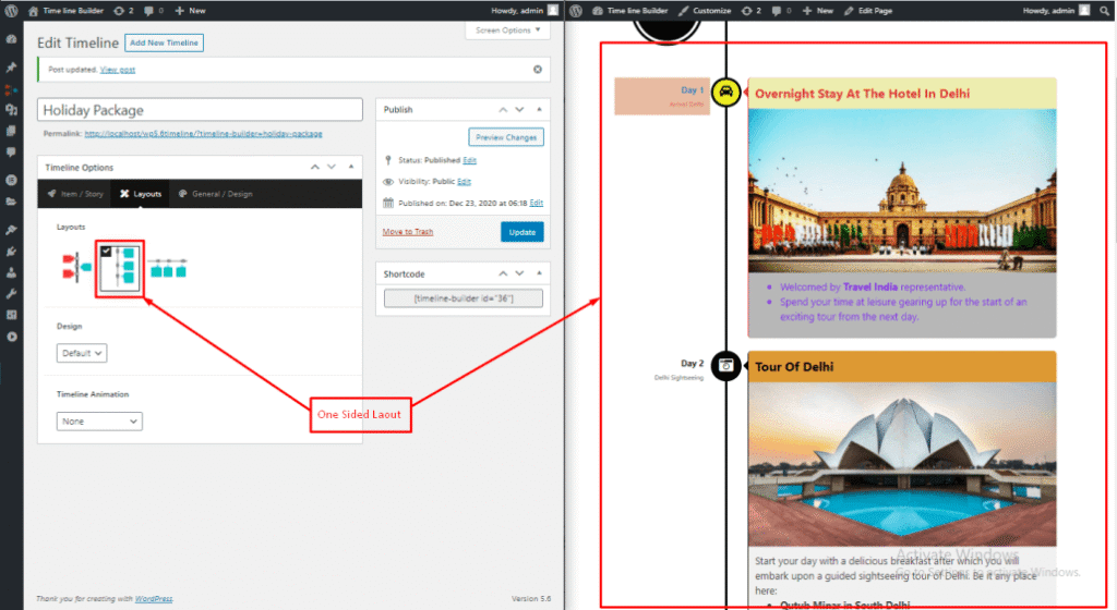 Timeline Builder Layouts - Choose the Best Style for Your Timeline