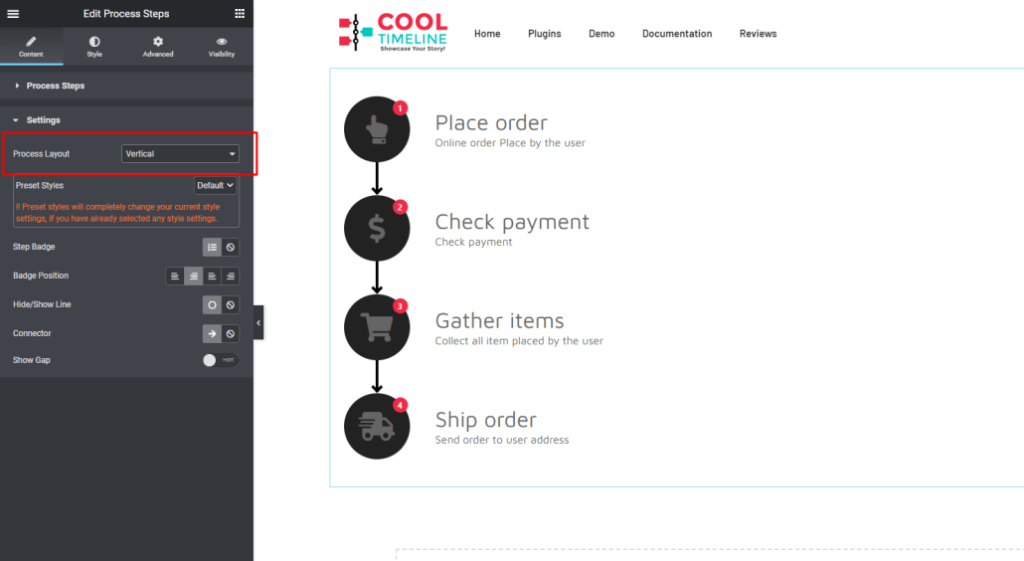 Container Style - Timeline Widget Pro For Elementor
