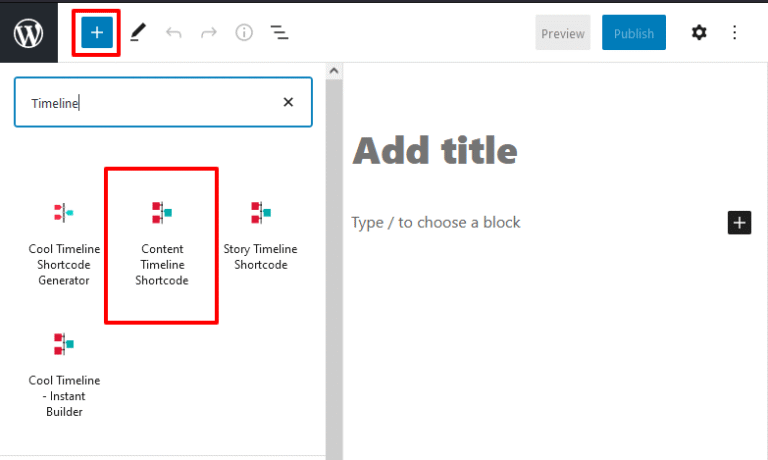 Create Vertical Content Timelines with Cool Timeline Pro