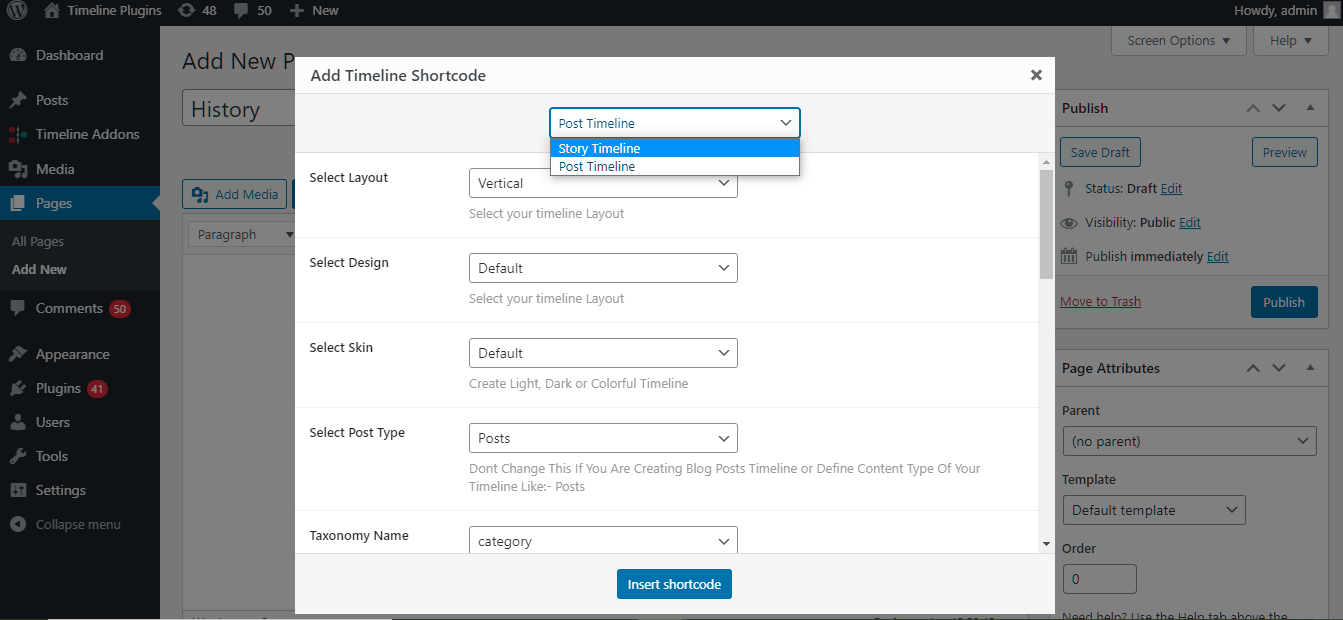 Create Vertical Timelines with Cool Timeline Pro