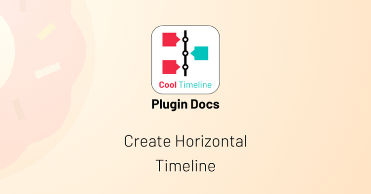 Create Horizontal Timelines with Cool Timeline Pro