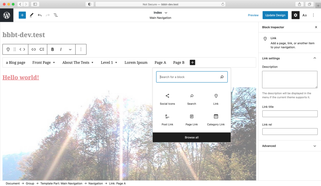 Full Site Editing Cool Timeline Plugins