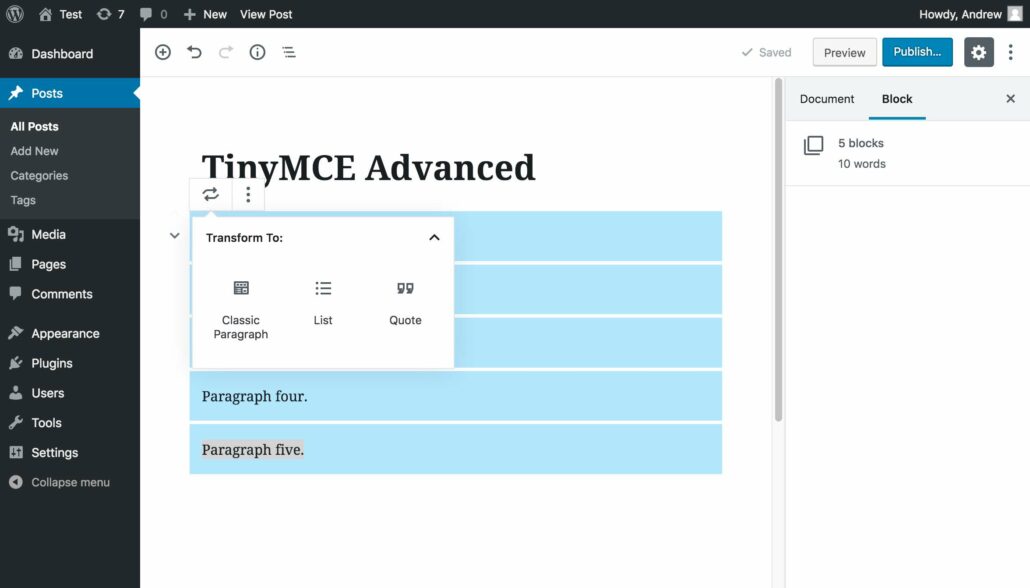 TinyMCE Editor - Cool Timeline Plugins