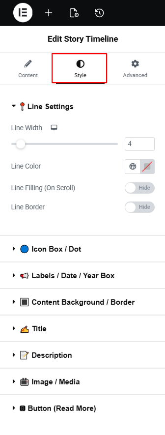 How to Create Story Timeline in Elementor?