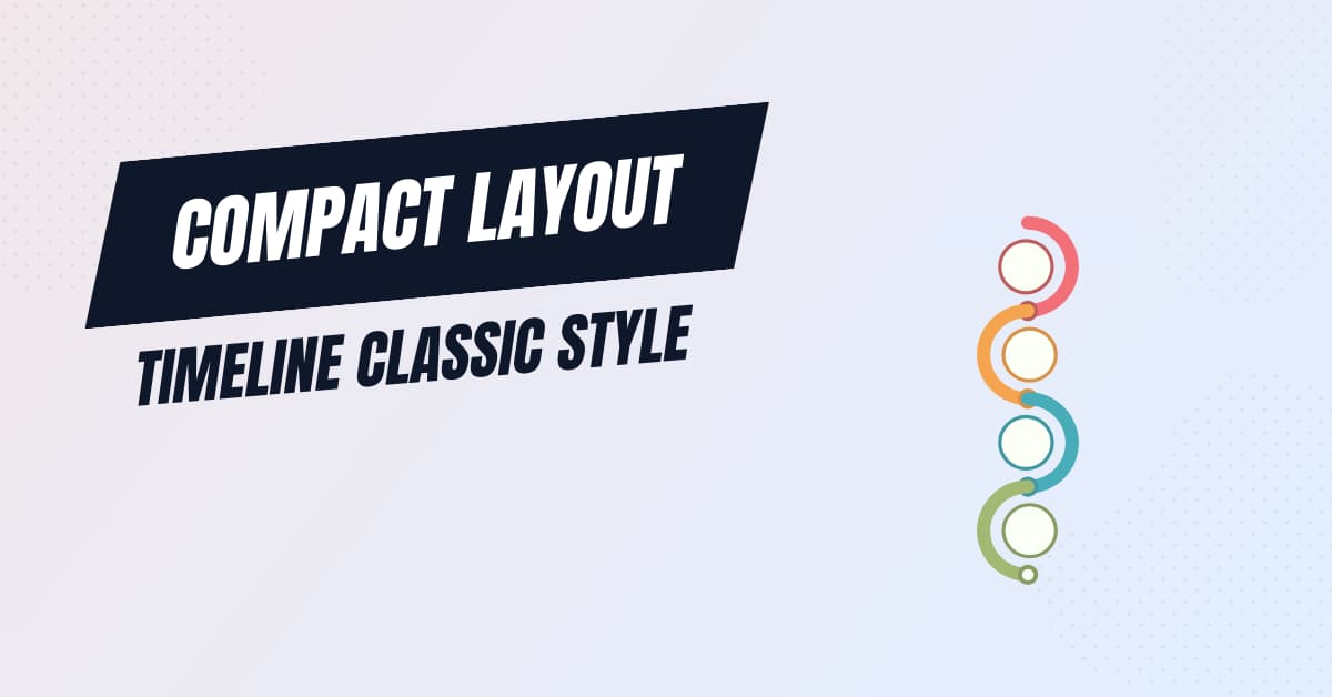 Create Classic & Compact Timelines in Elementor