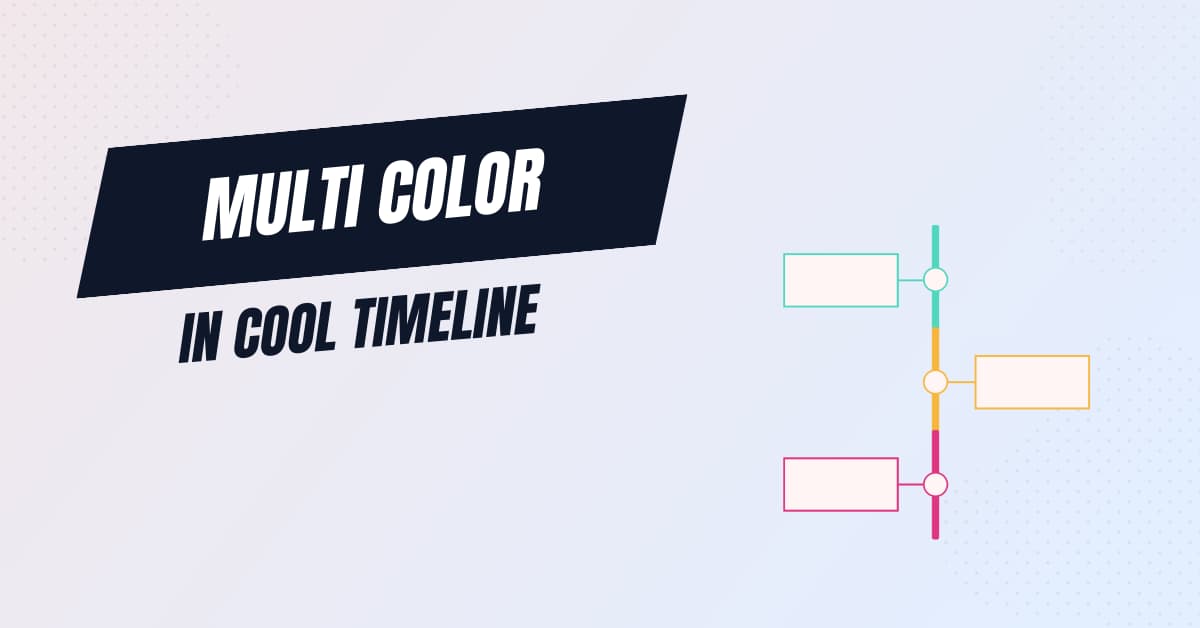 Multicolor Timeline Demo – Cool Timeline Pro