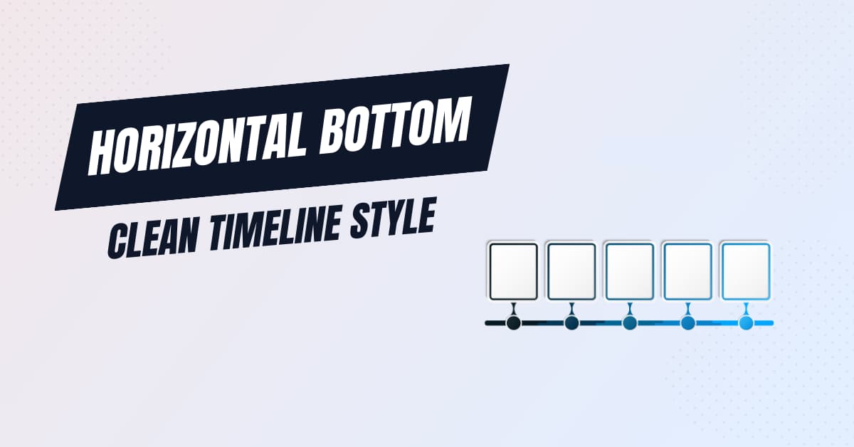 Create Stylish Horizontal Bottom Timelines in Elementor
