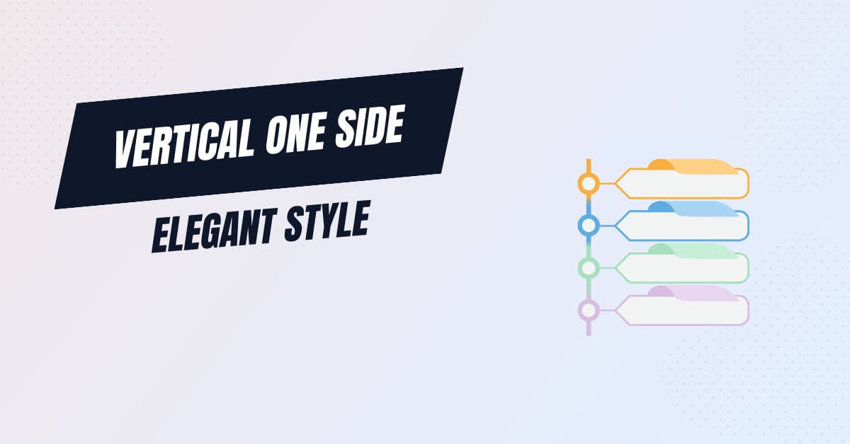 Elegant One-Sided Vertical Timelines in Elementor