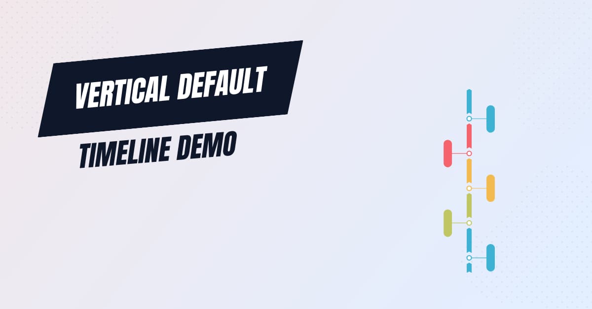 Vertical Timeline Demo – Cool Timeline Pro
